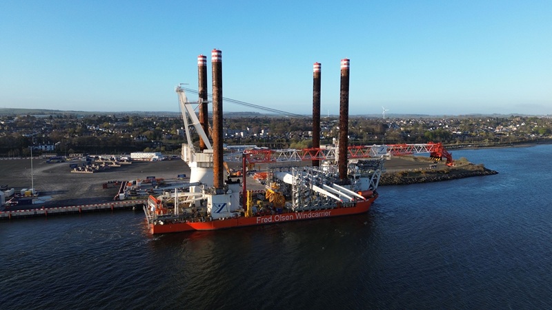 Port of Dundee bids farewell to NnG wind farm project | Scottish Construction Now